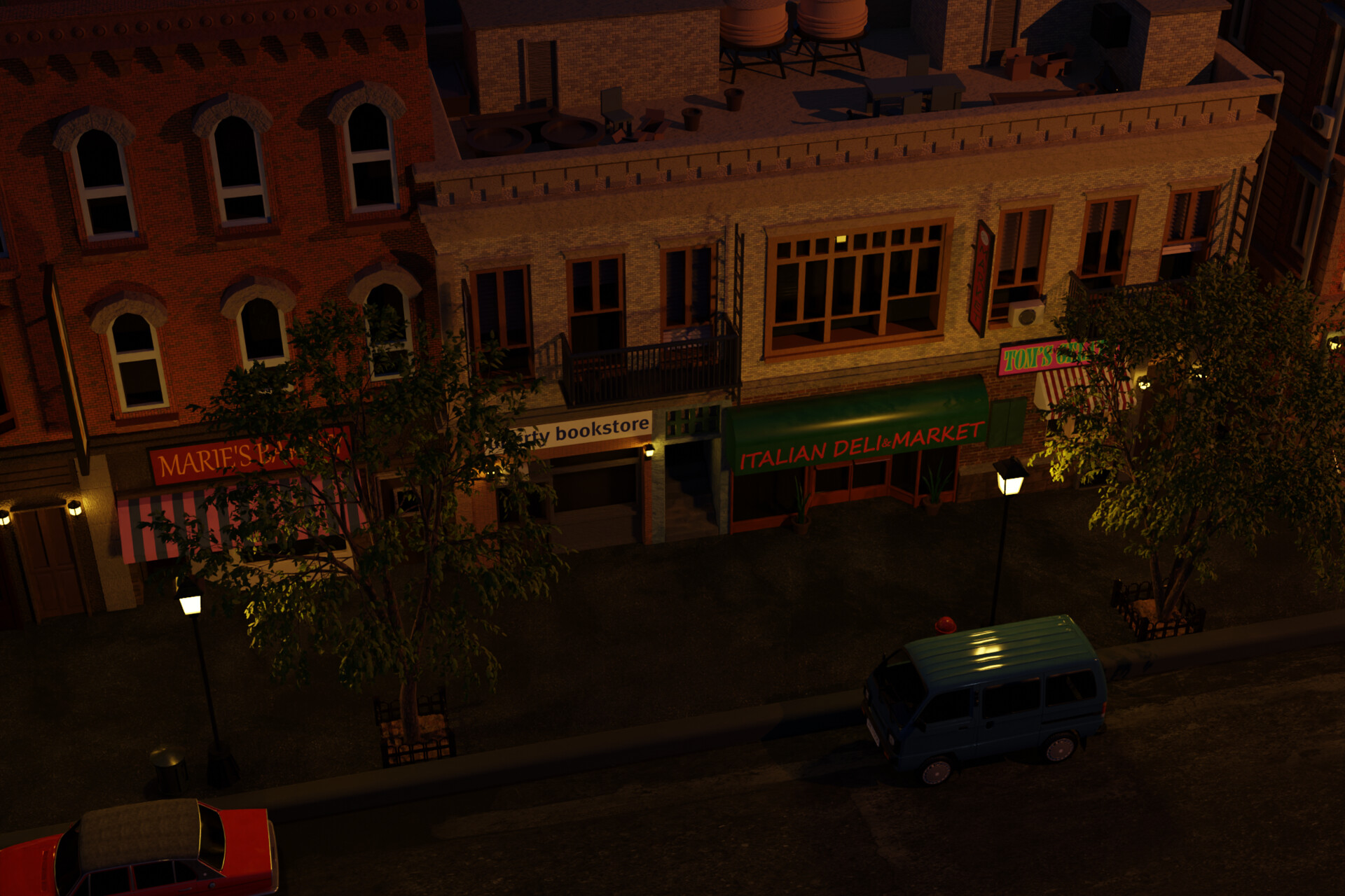 Tony Cheng - Main Street, Somewhere in U.S.A.