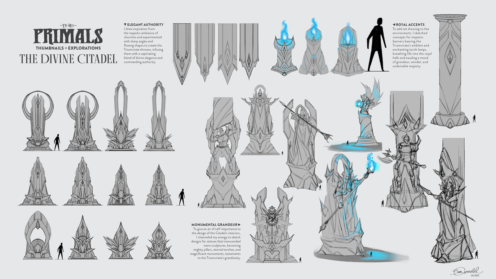 Benjamin Arnold (Ben Arnold Art) - The Divine Citadel Thumbnails and ...