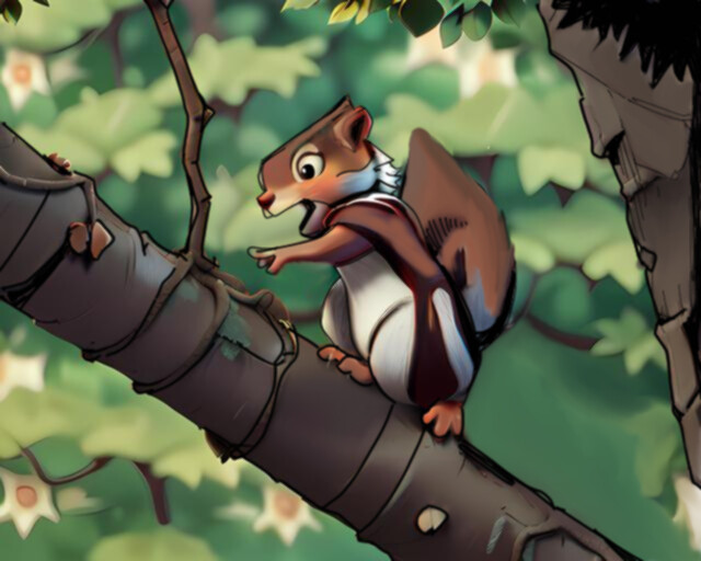 ArtStation - Squirrel_1 concept characrer for upcomic book.