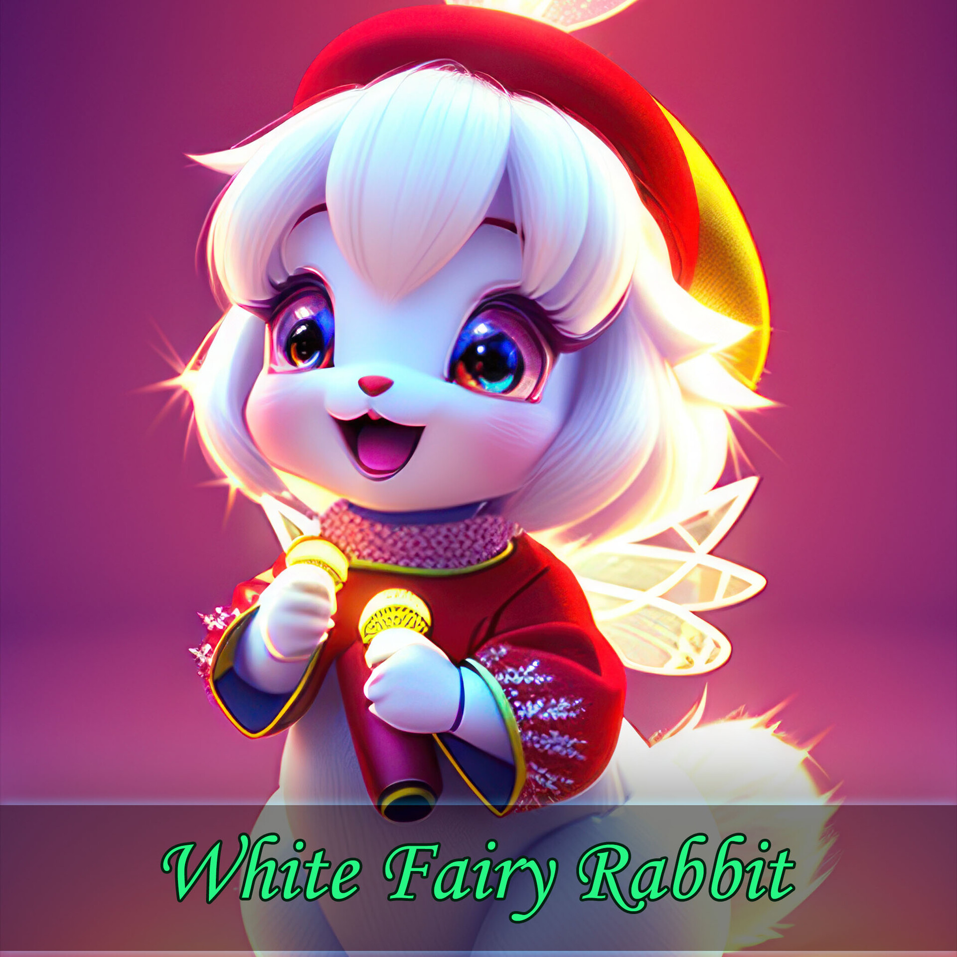 ArtStation - +490 White Fairy Rabbit Reference Pack _4k