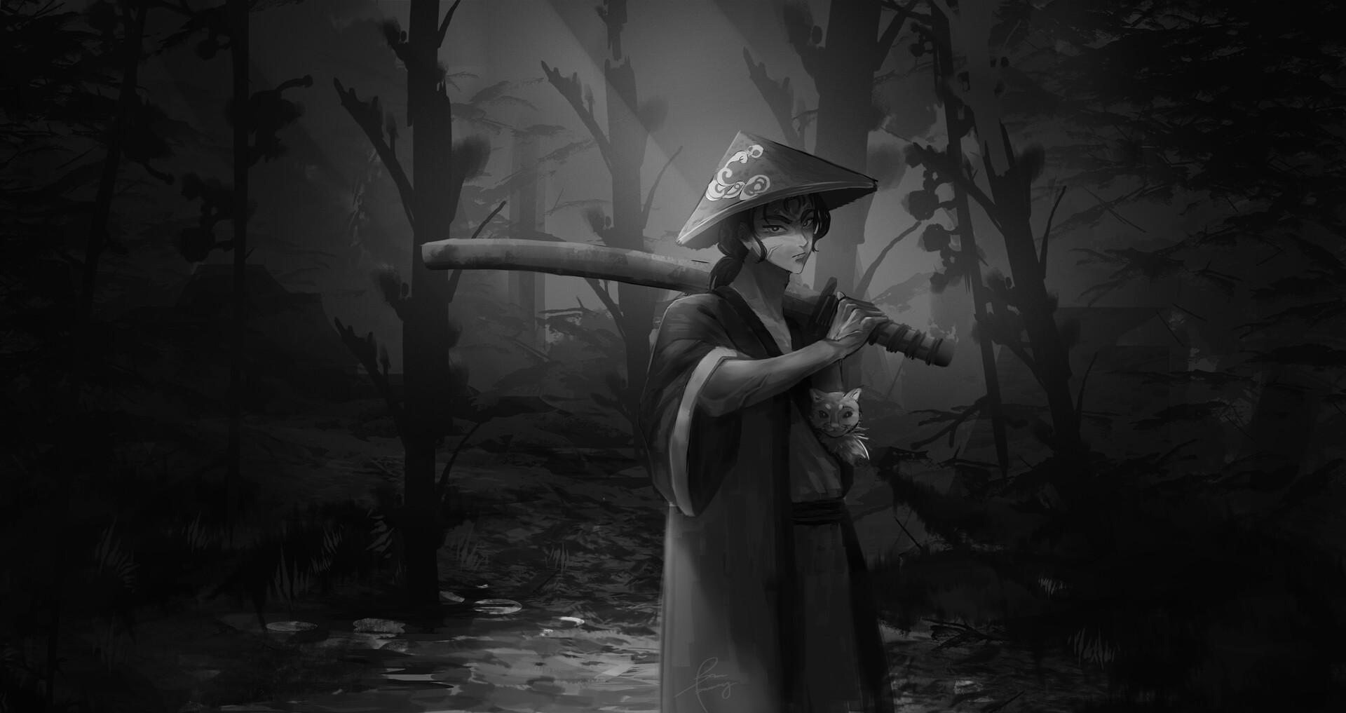 ArtStation - Angry Samurai