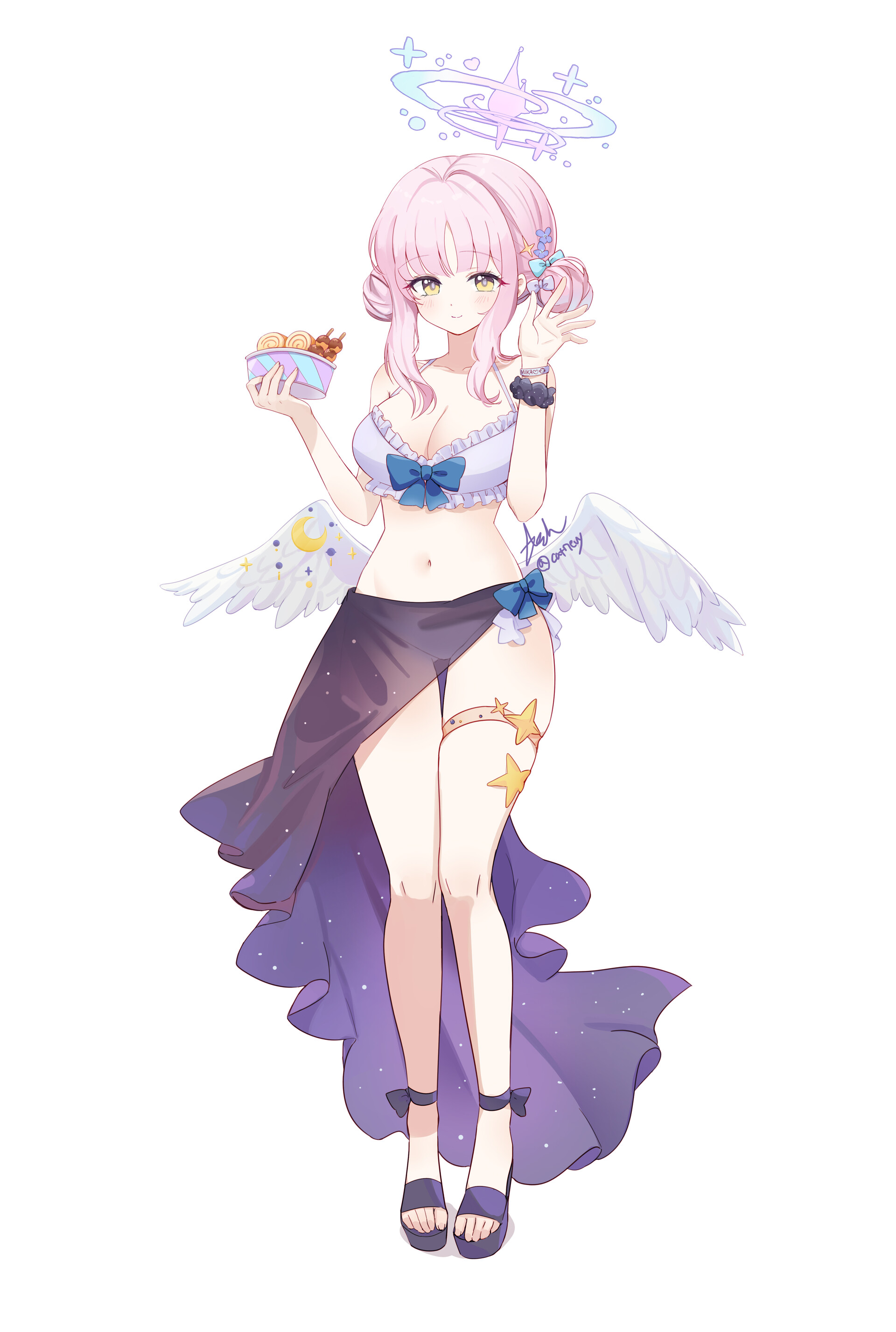 ArtStation - BlueArchive Swimsuit Mika