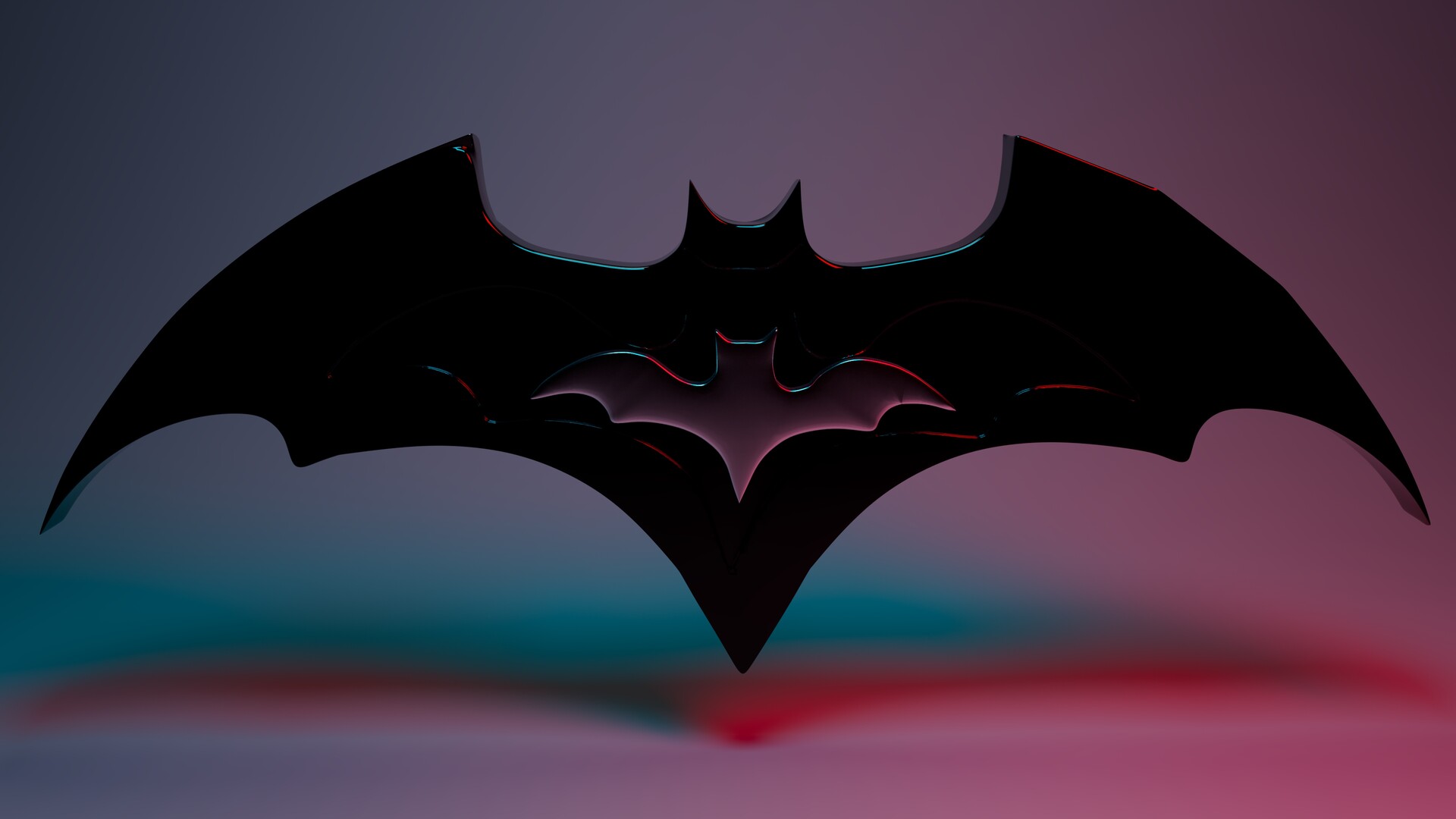 ArtStation - BATMAN logo Model