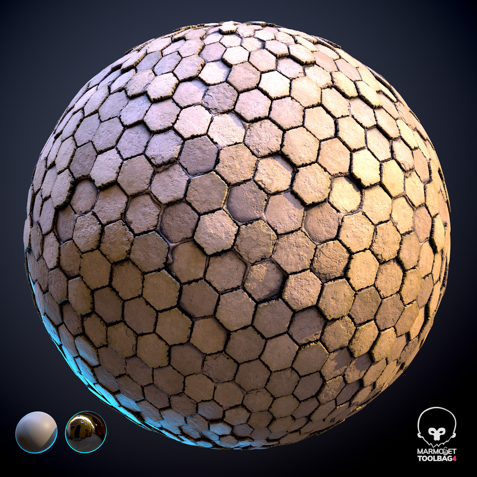 ArtStation - Simple Volcanic Tiles