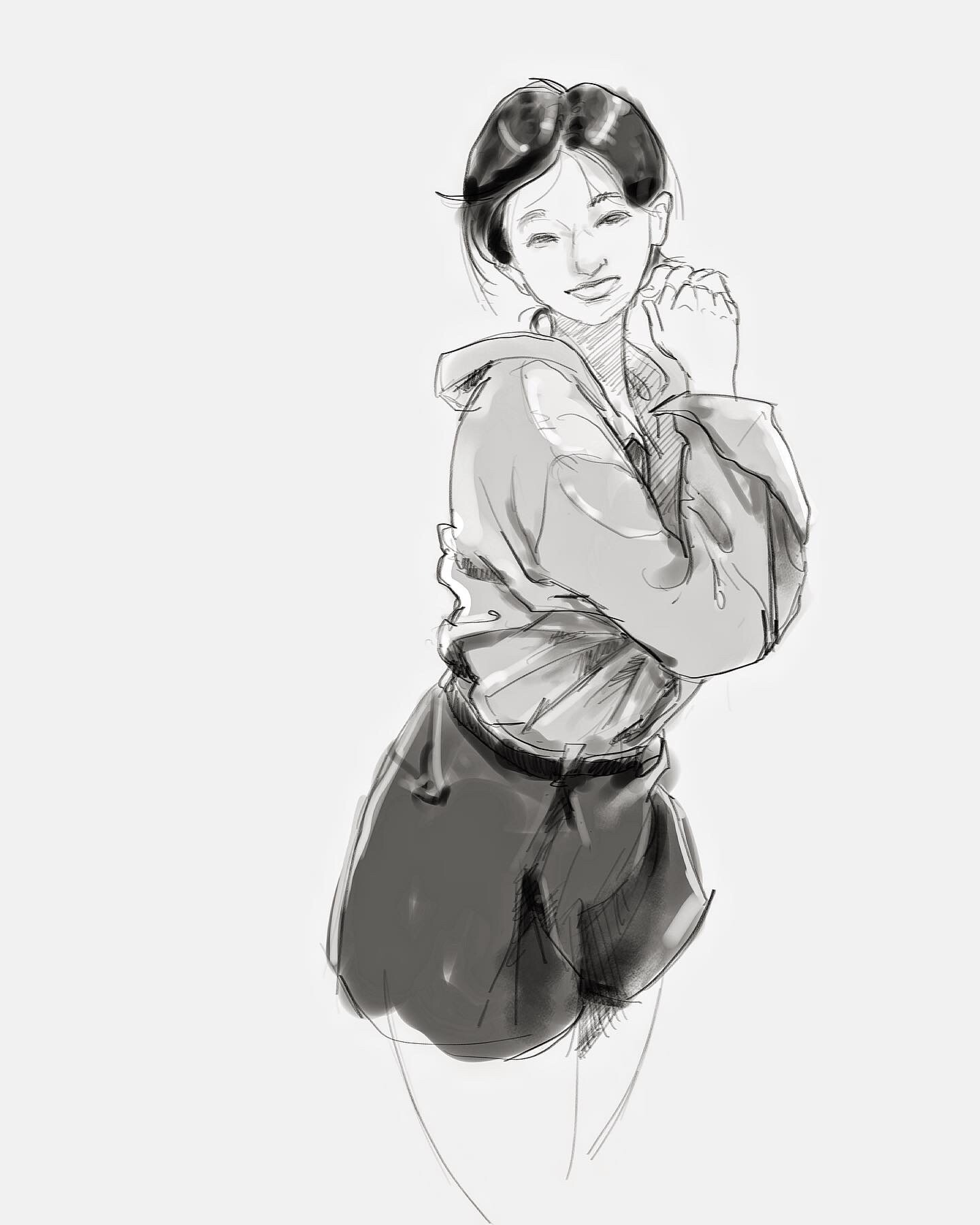 ArtStation - Sketch girl