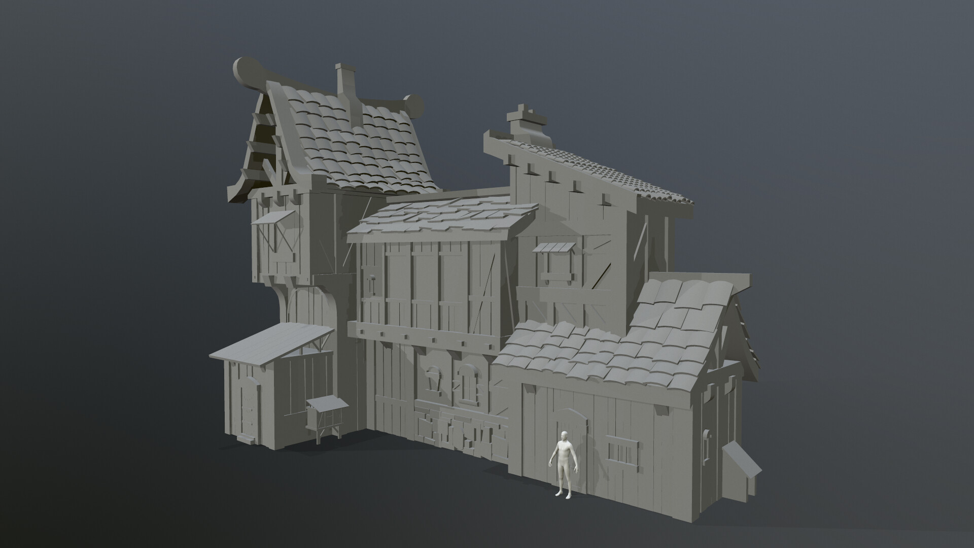 ArtStation - The Andron -Ancient Greek House