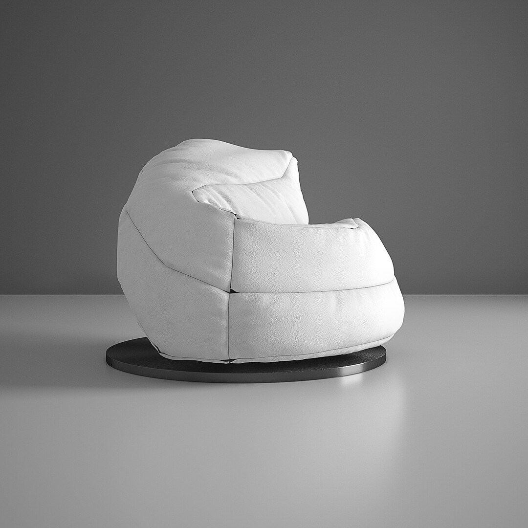 ArtStation - Helix Lounge Chair A