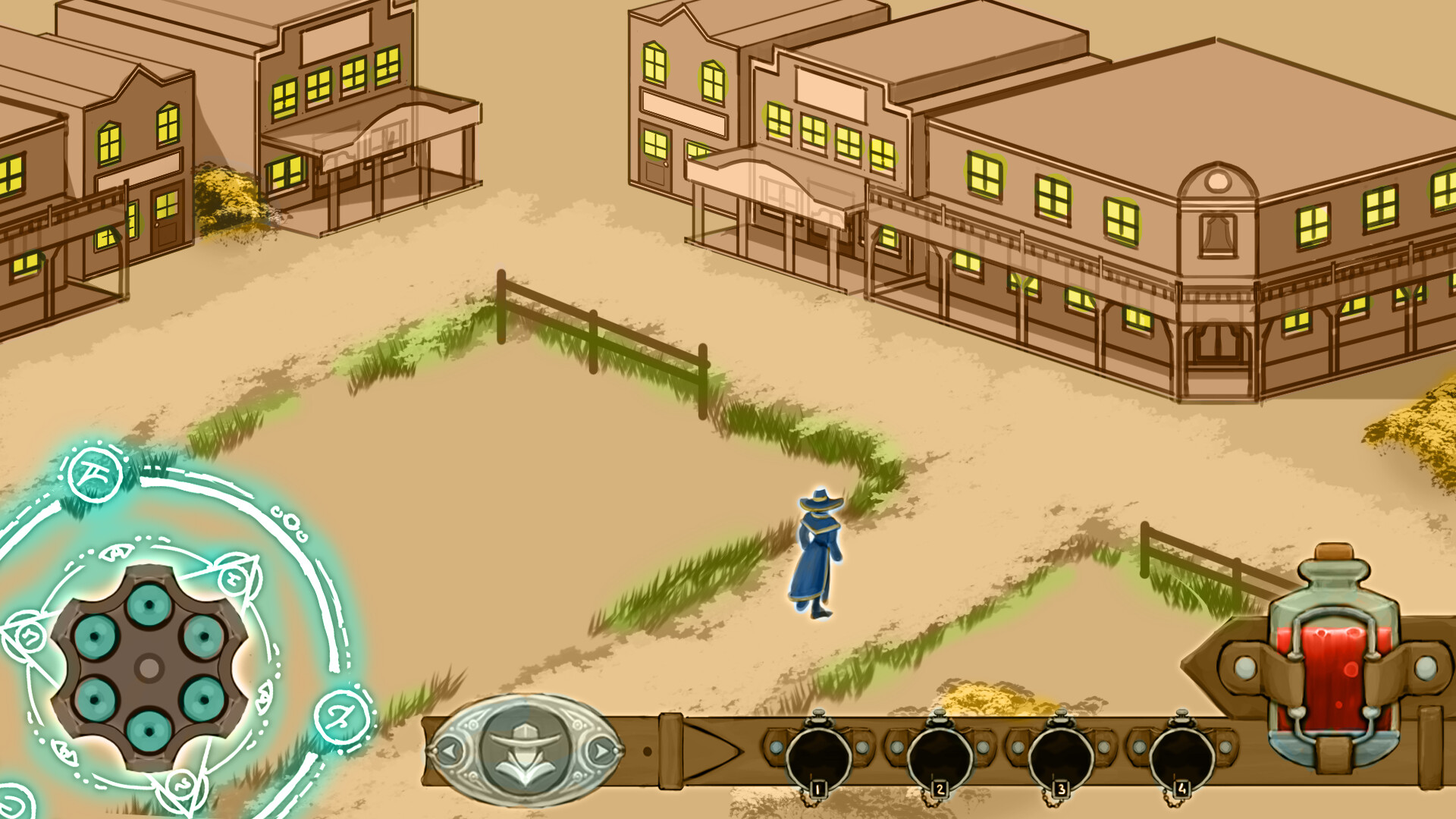 ArtStation - UI Concept - Cowboy Wizards