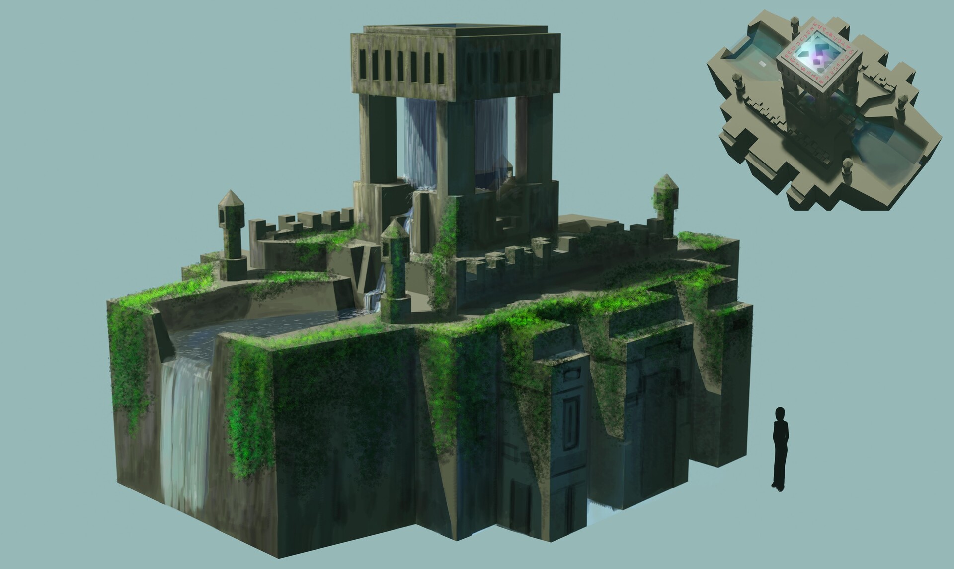 ArtStation - Portal ruins