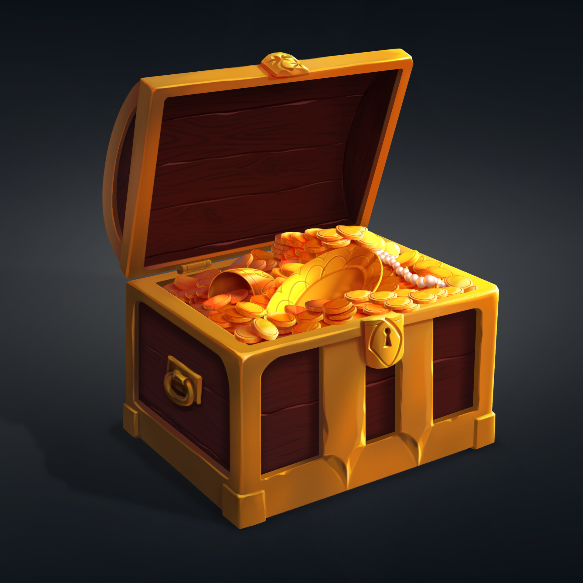 ArtStation - treasure chest