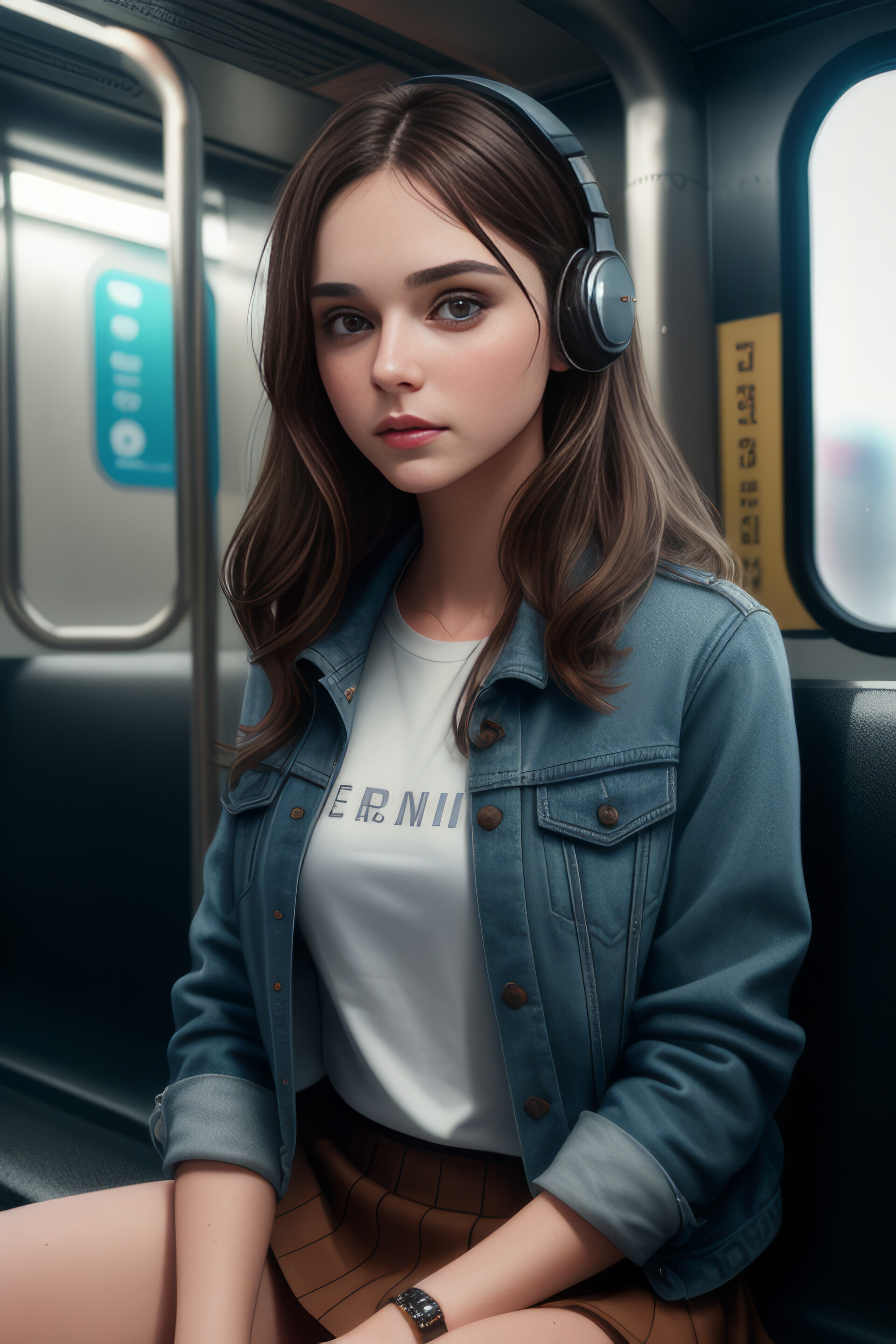 ArtStation - Subway Beauty