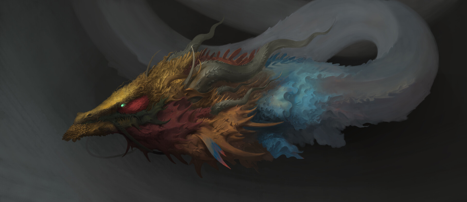 ArtStation - Dragon from the east