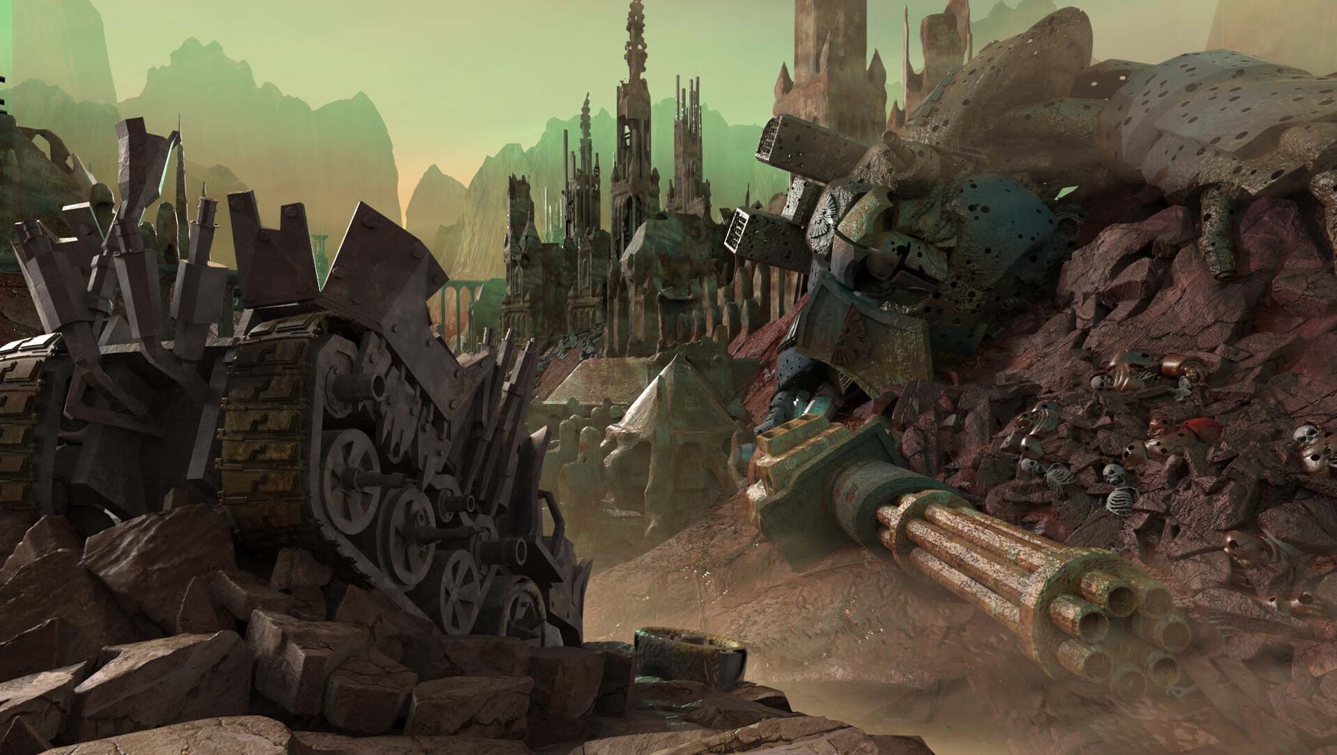 ArtStation - Warhammer Background