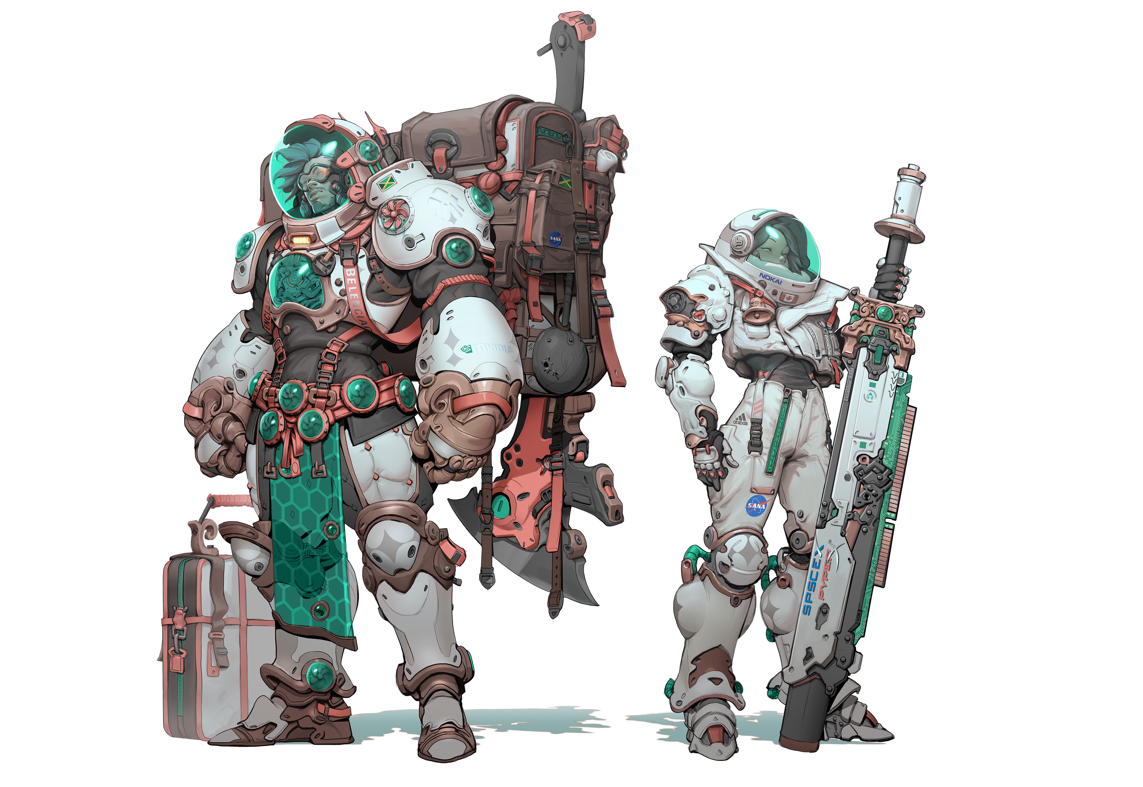 stefan-dowhan-starfarer-knights.jpg (3840×2645)-花瓣网