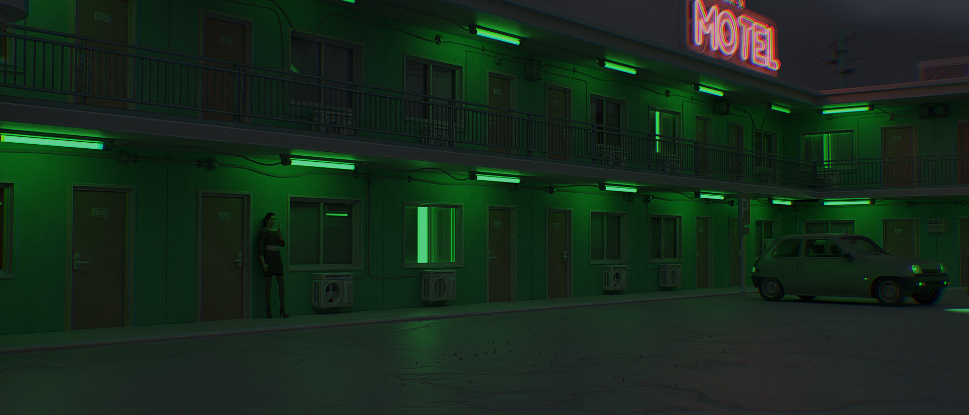 ArtStation - Evening Motel