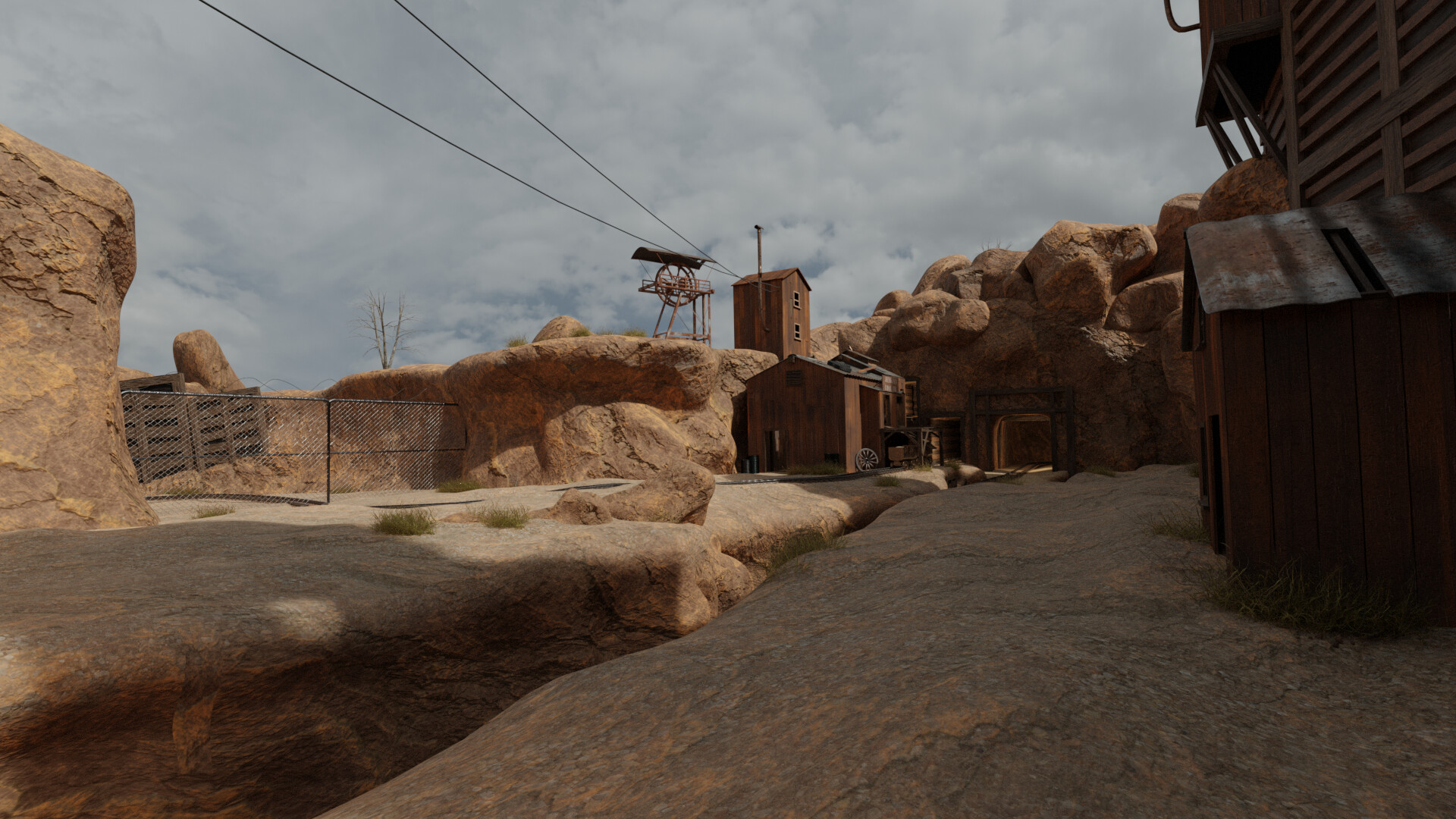 ArtStation - Dustbowl (TF2) Remake