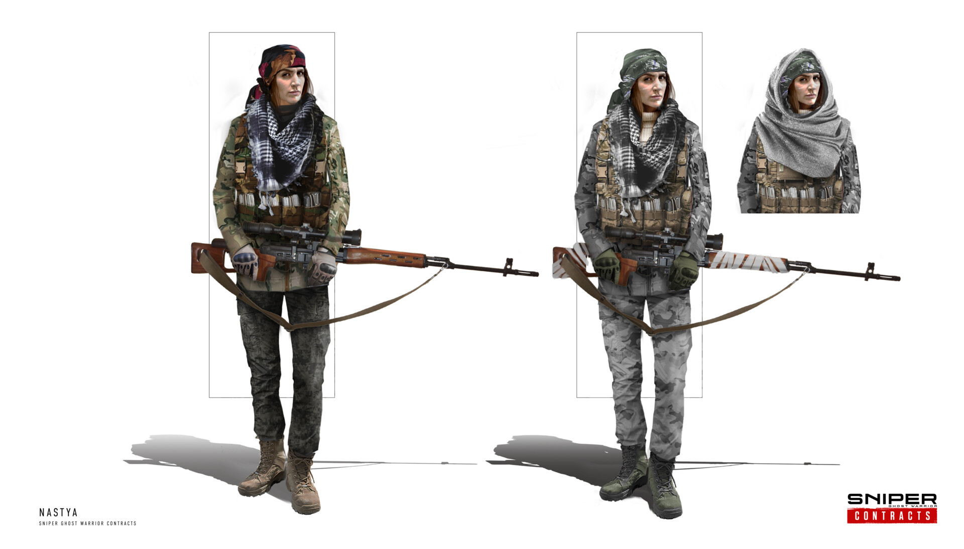 Surface Digital - SGWC : Female Sniper