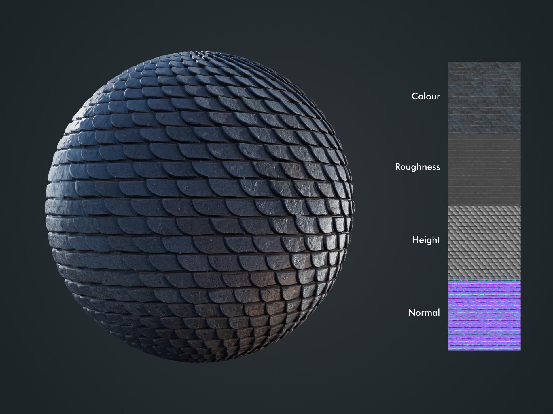 Ben Murray - Rooftiles - Substance Material