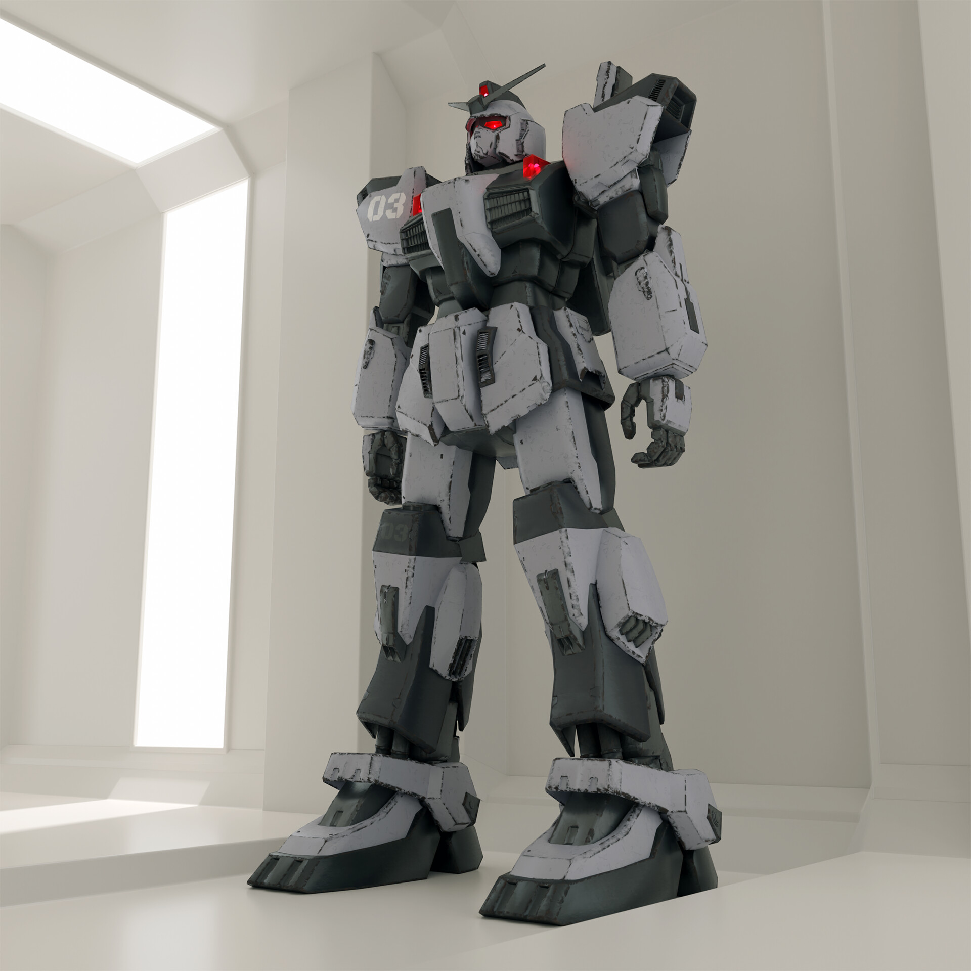 ArtStation - My Gundam interpretation