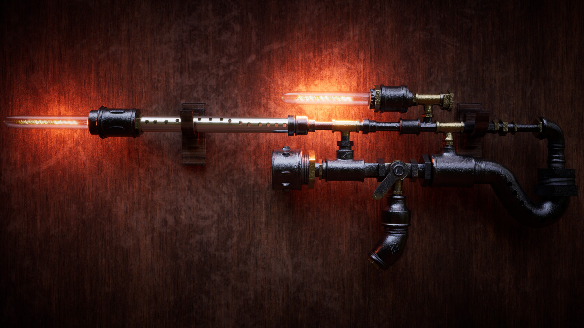 ArtStation - Edison Bulb Gun