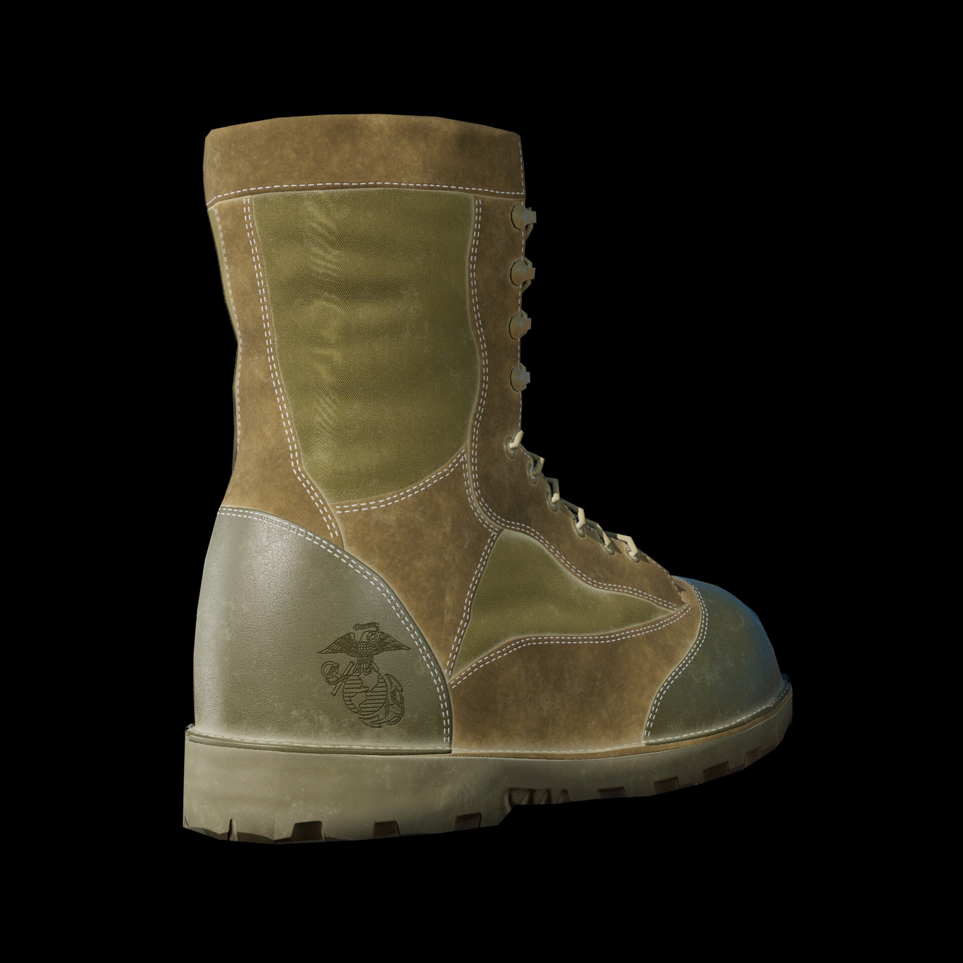 Maximilian Uriarte - Game-ready USMC Rat Boots