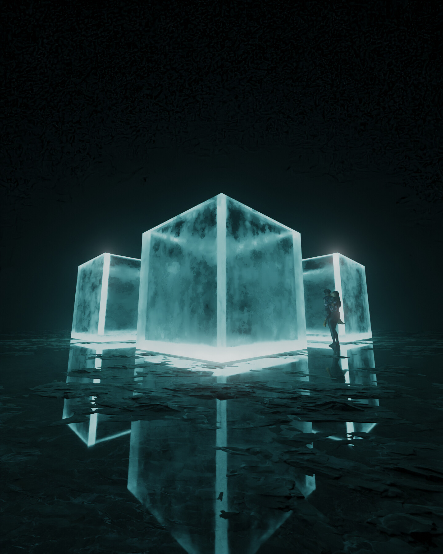 ArtStation - Glass Cubes