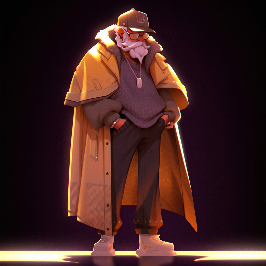 ArtStation - Stunning Fashionable Cartoon Model Men - Prompt