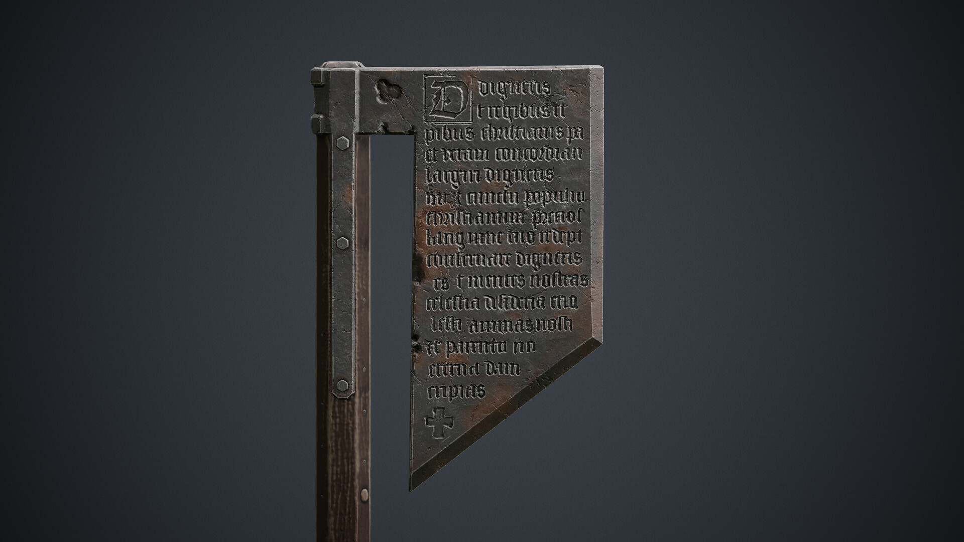 ArtStation - Axe of the members of the Procession of the Sacred Affliction