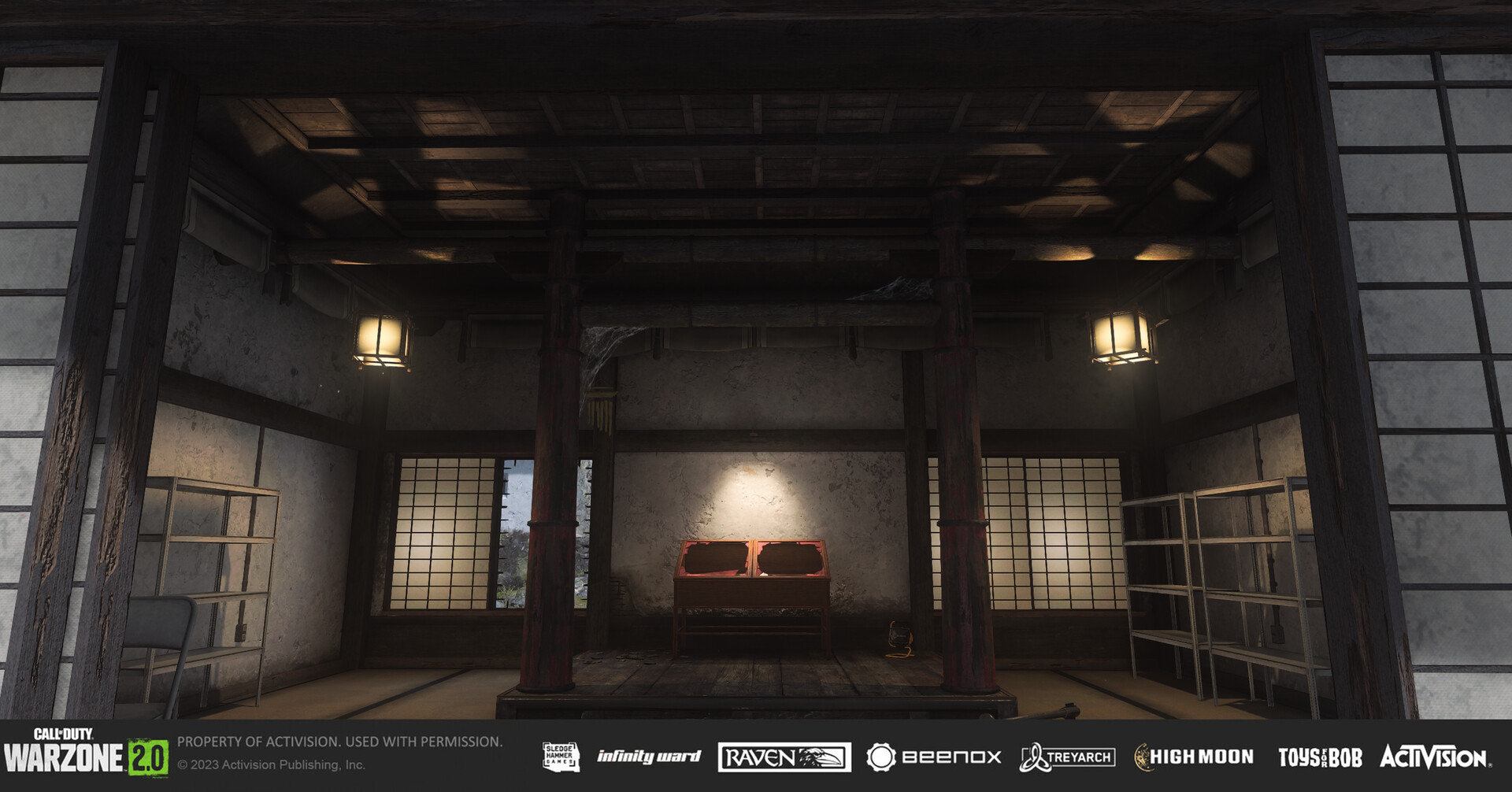 Murray Blue - Ashika Island, Tsuki Castle cave and smaller buildings