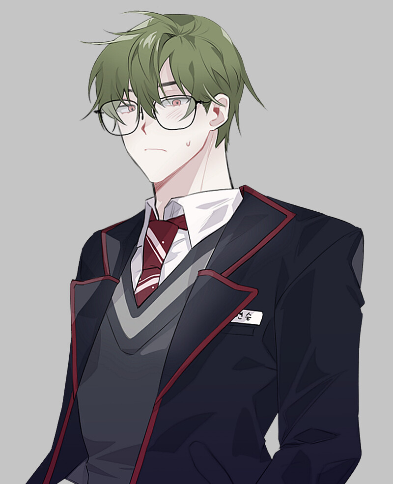 ArtStation - high school student character