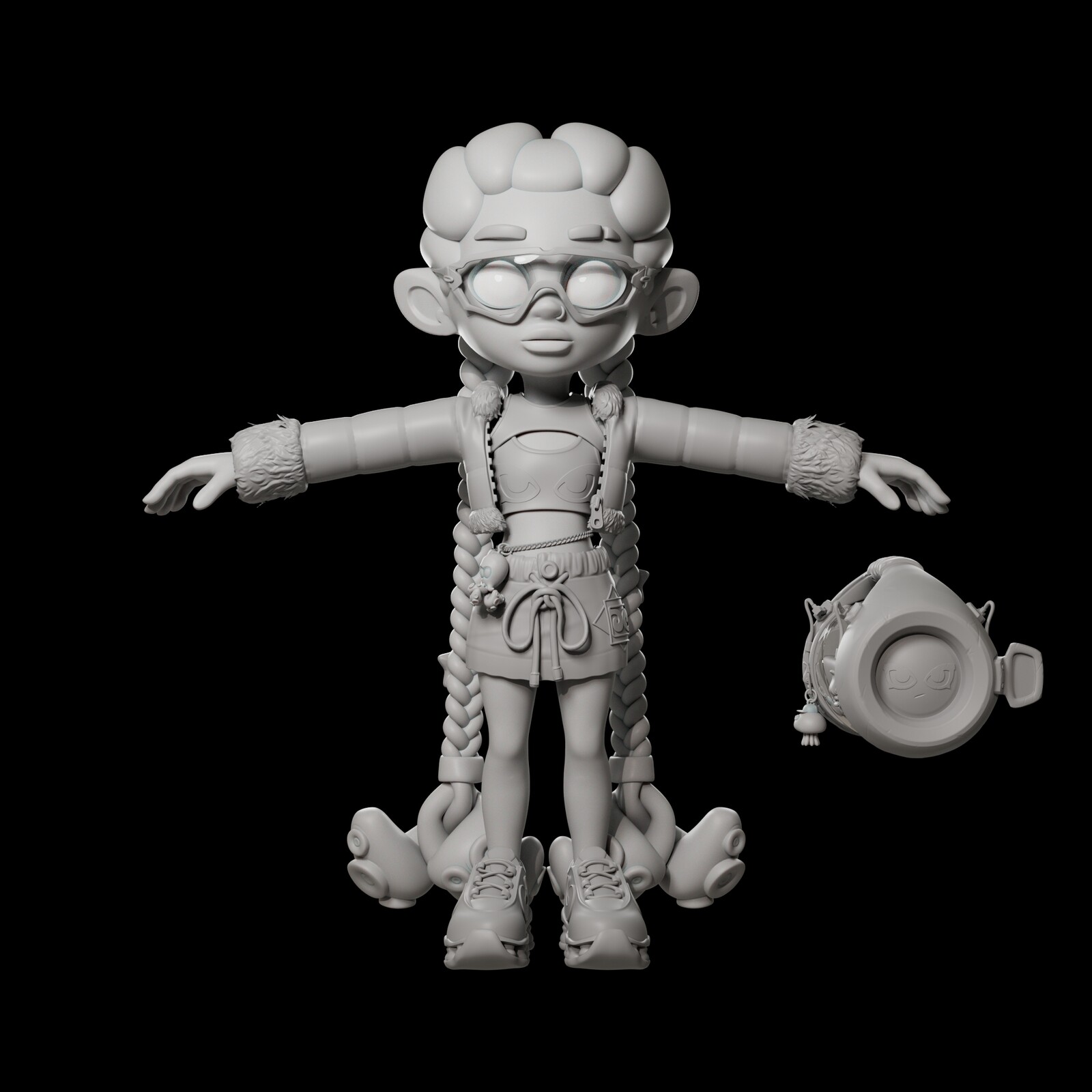 João Pera - WIP - Splatoon Character Concept