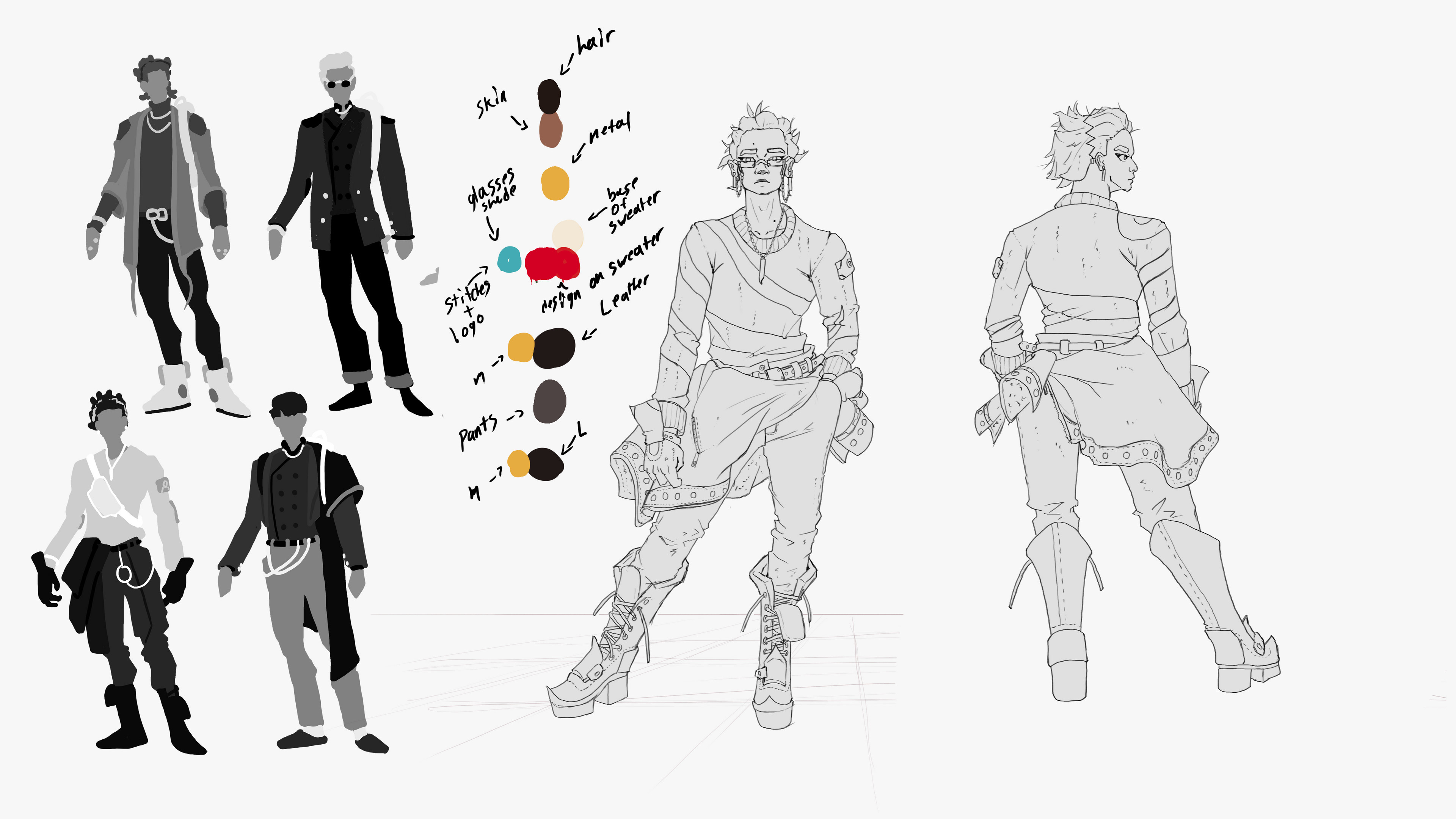 Tristan H. Adam - Alex Hallhey Concept Work