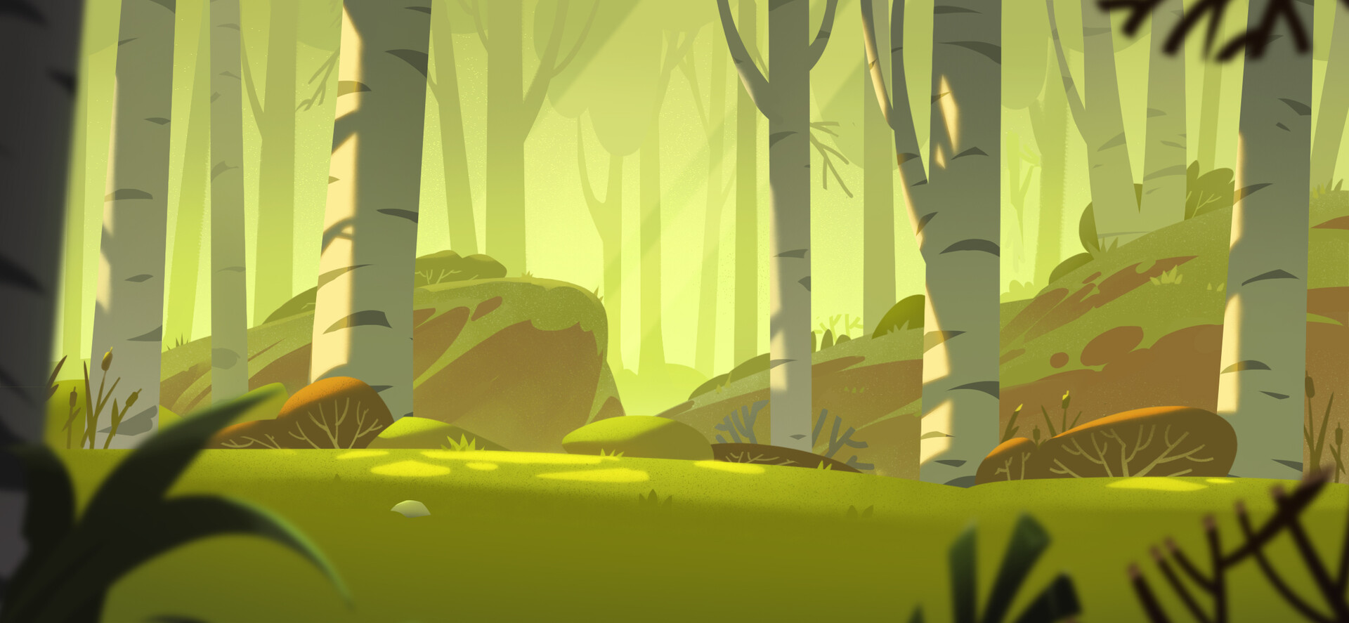 ArtStation - 202301 Side-scrolling BG