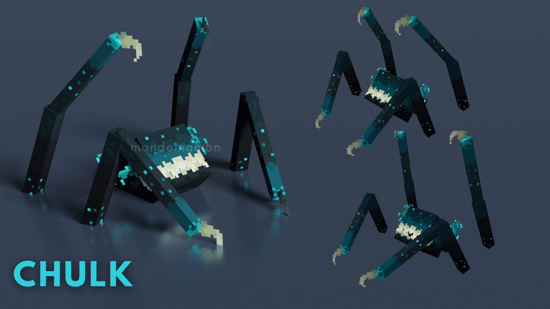 ArtStation - Deep dark mobs