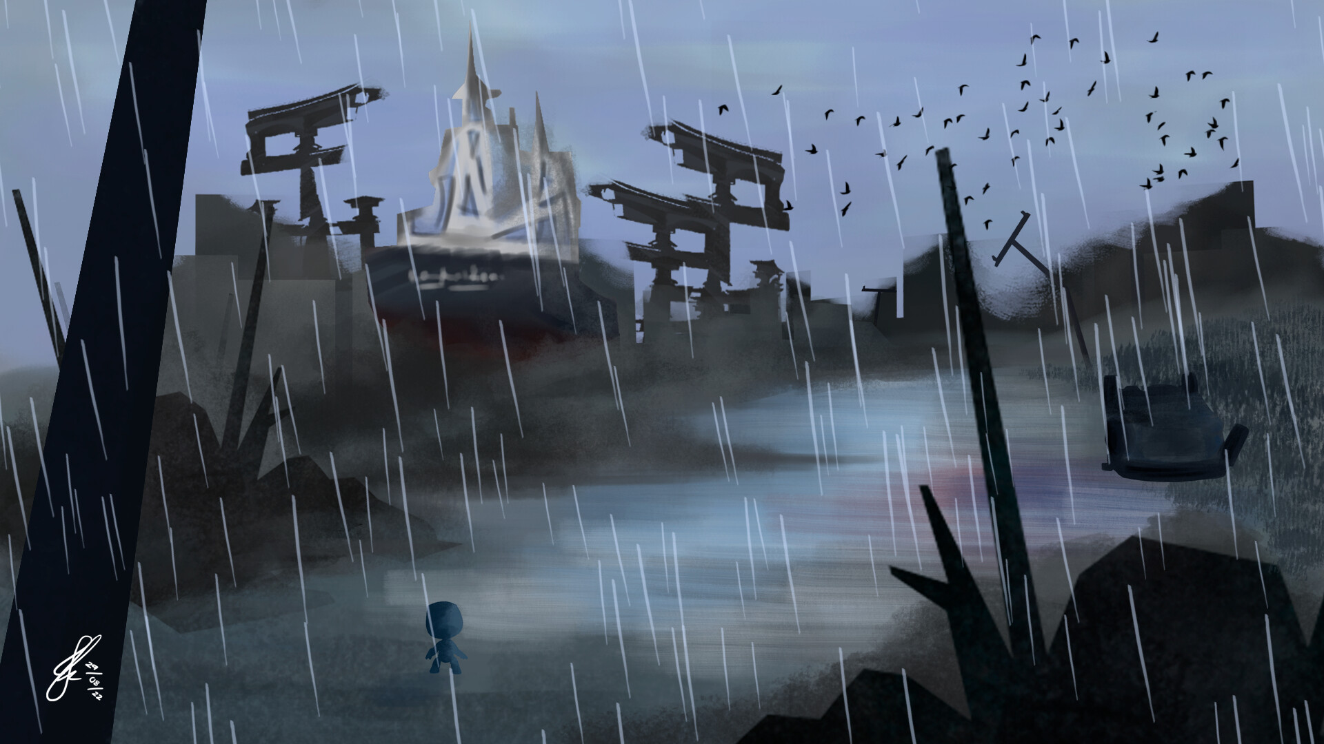 ArtStation - Desastre de Fukushima