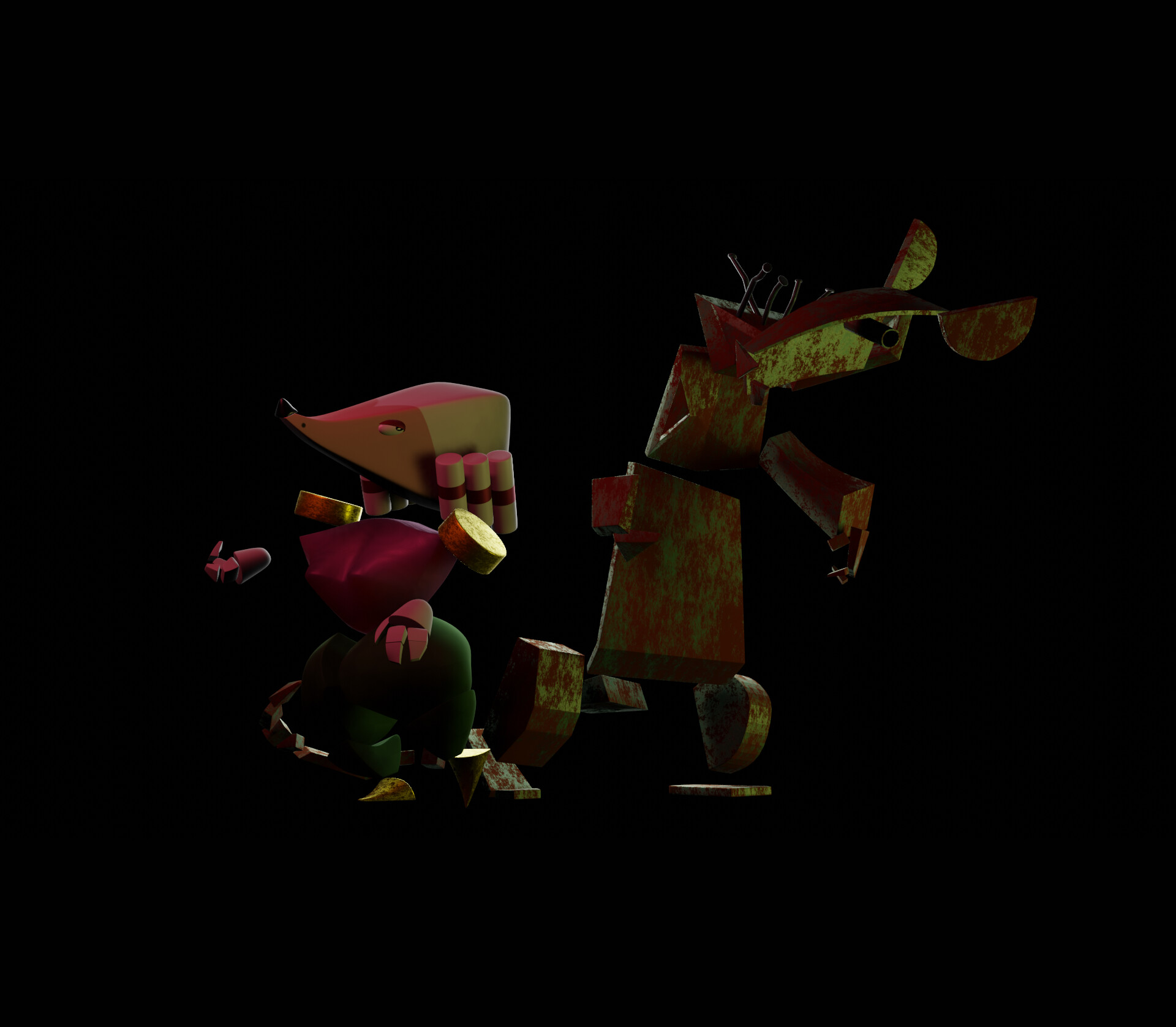 ArtStation - GEOMETRIC FABLE PROJECT_2023