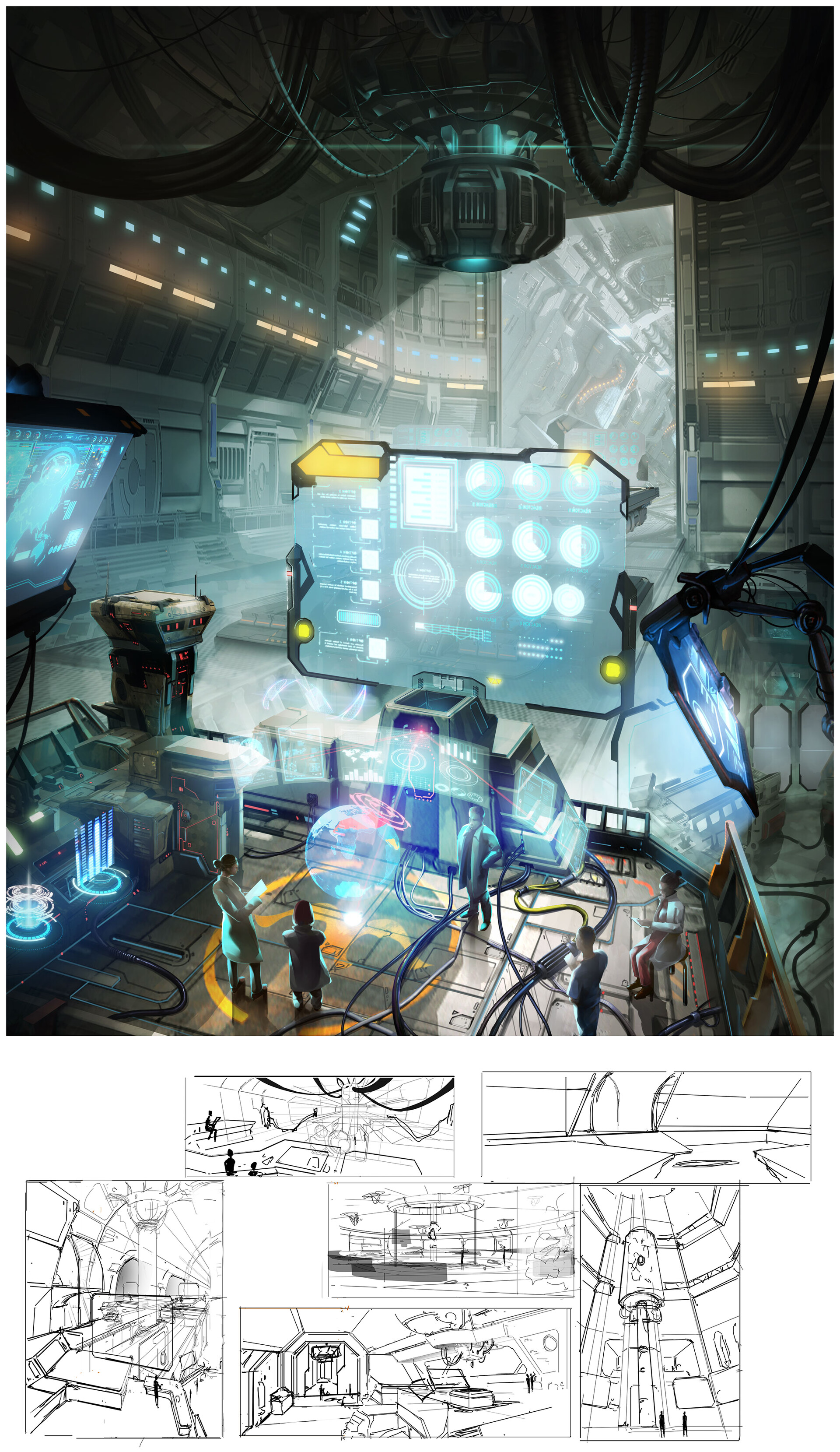 ArtStation - Control room