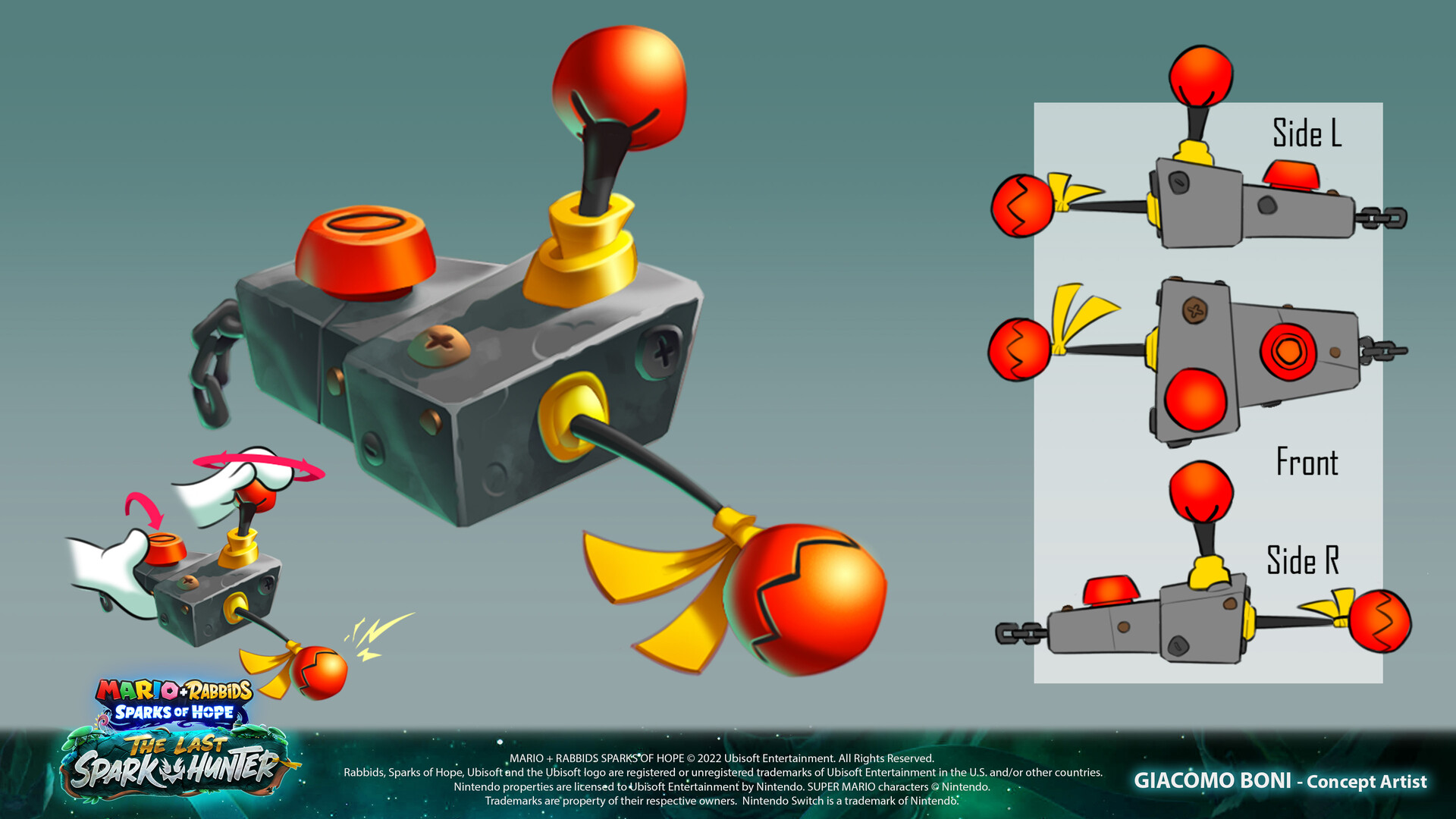 Giacomo Boni - Mario+Rabbids Sparks of Hope: The last Spark Huntress