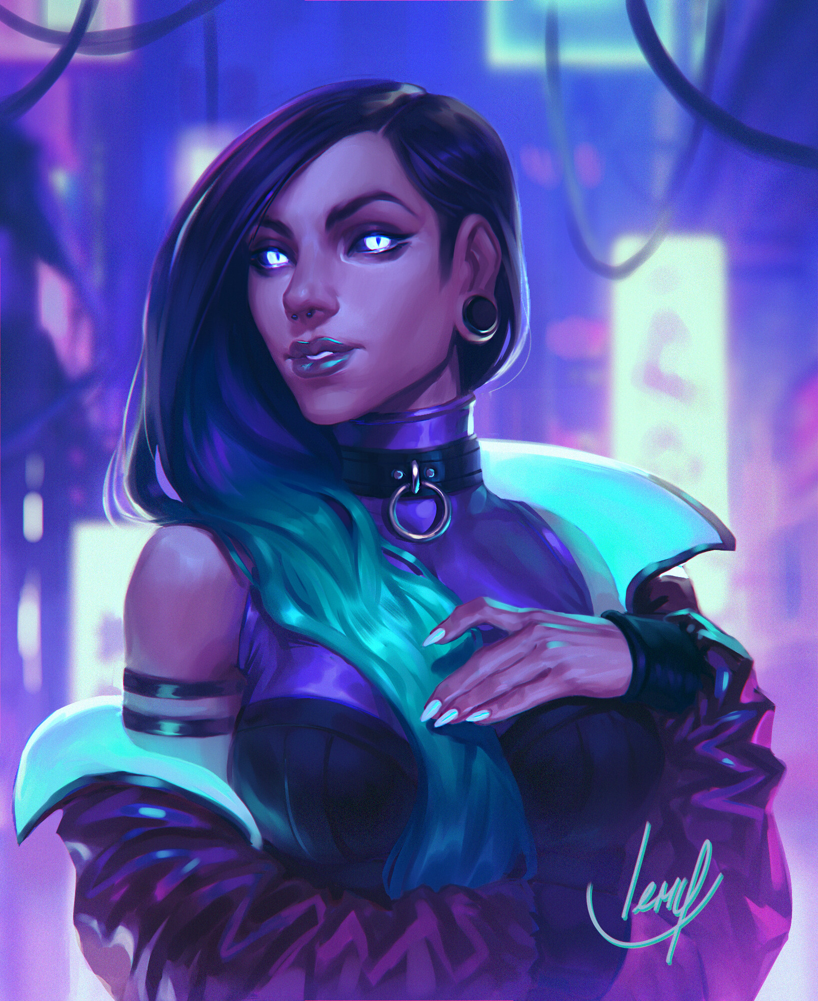 ArtStation - Cybergirl