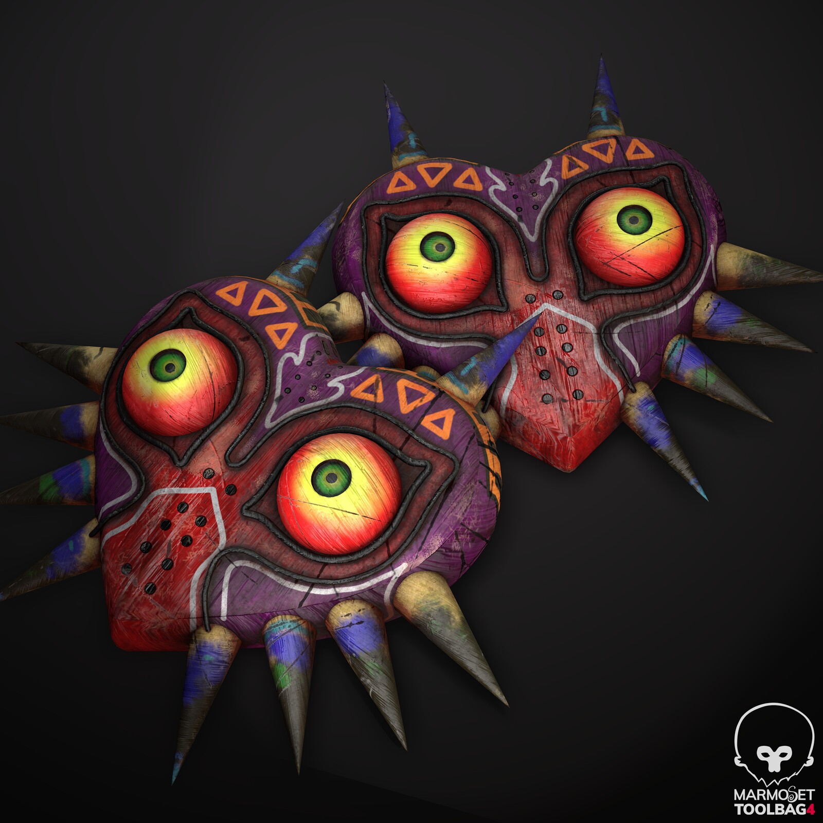 KAMESH KAUSHIK - MAJORA'S MASK 3D MODEL