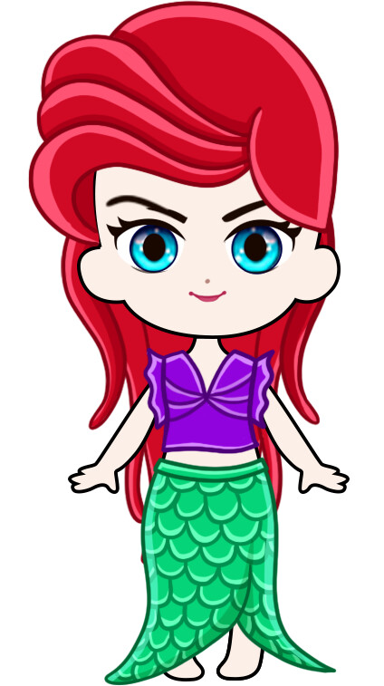 how to draw cute chibi disney characters