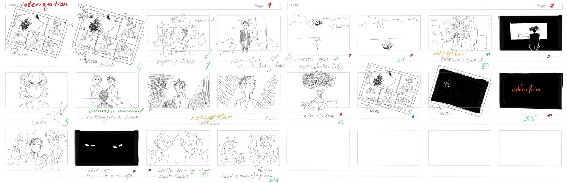 sabina! - interrogation