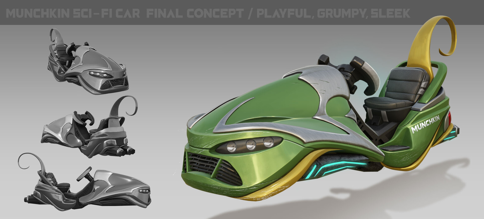 ArtStation - Munchkin Scifi Car