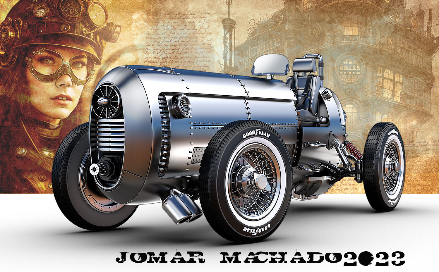 ArtStation - RACING THROUGH THE ERAS...