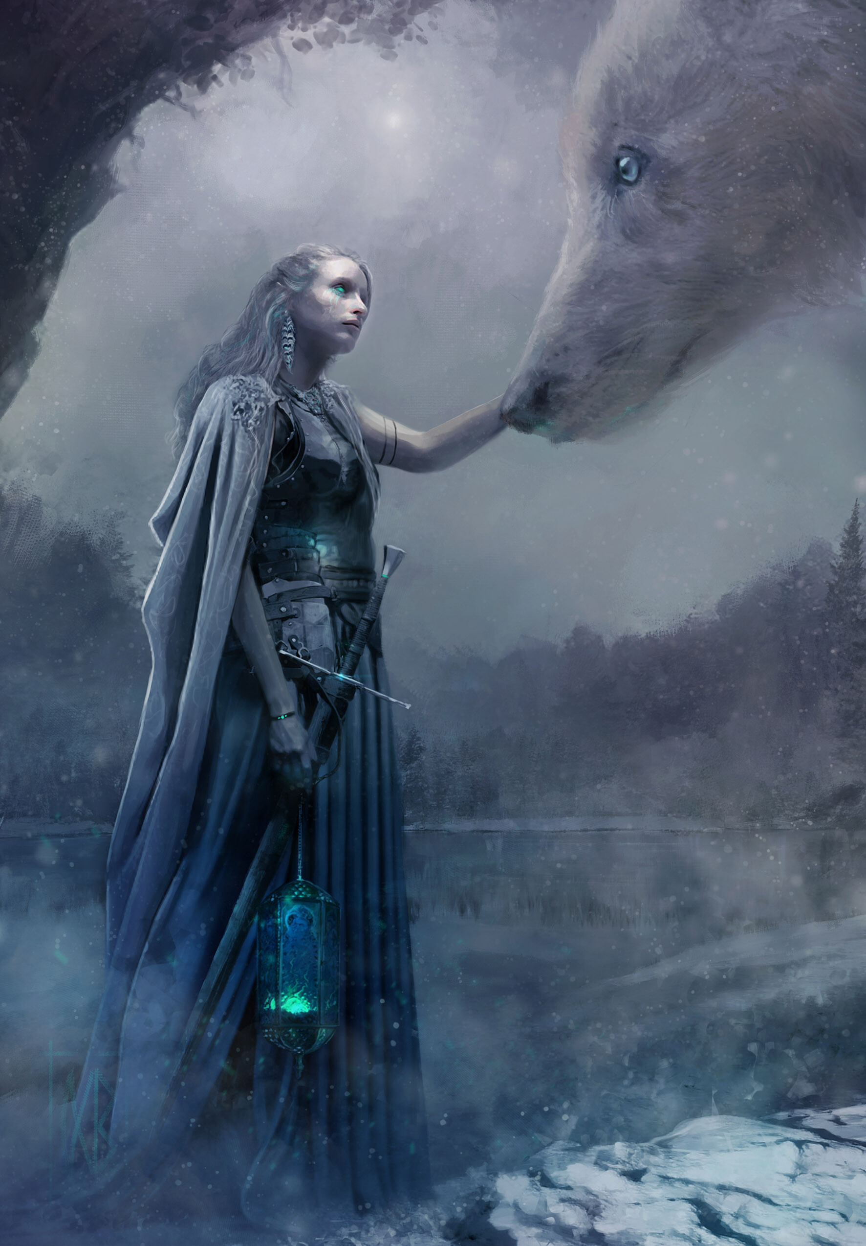 ArtStation - "Celebrian, Silver Queen"