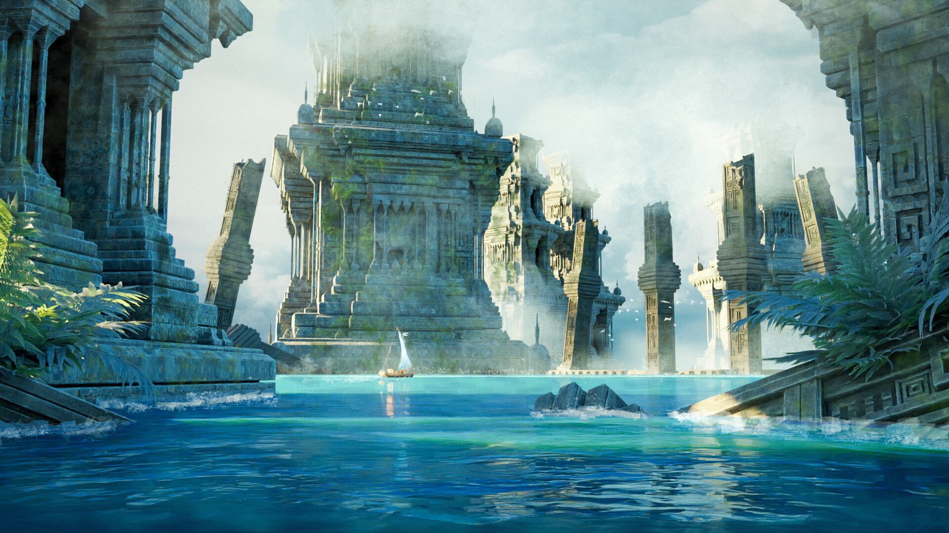 ArtStation - Ocean Ruins