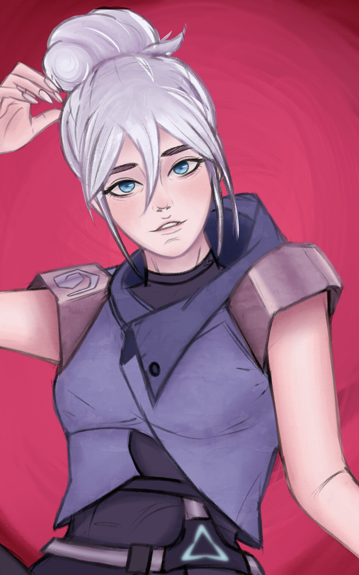 ArtStation - Jett - Valorant fanart