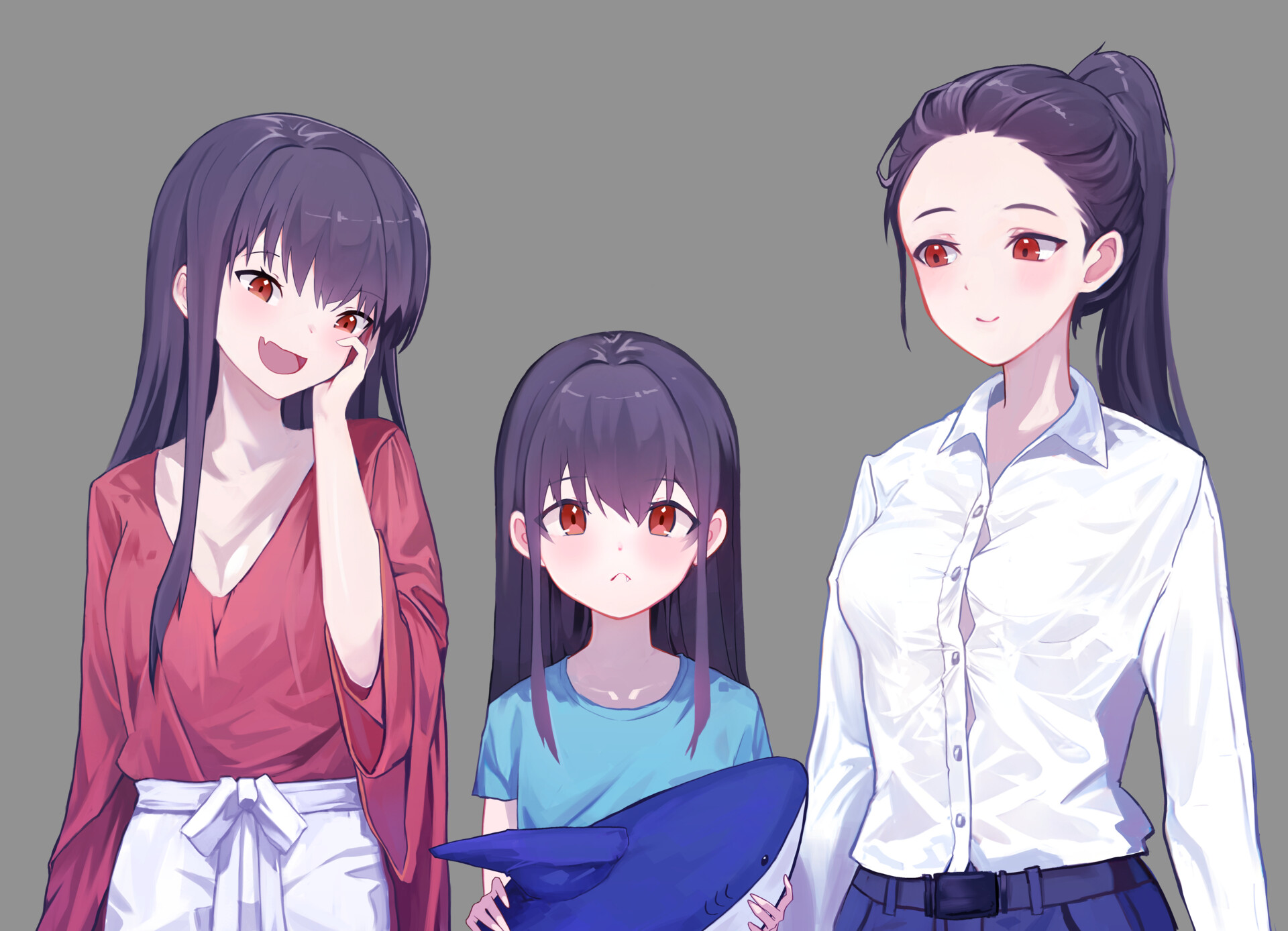 ArtStation - Sisters Photobox - Commission work for advenz