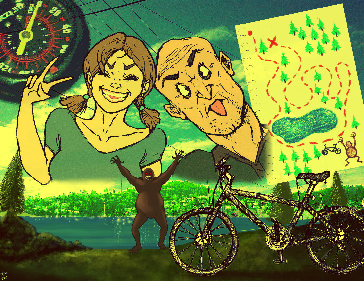 ArtStation - Bike Trip