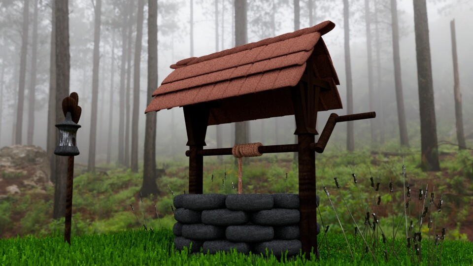 ArtStation - Small Simple Well